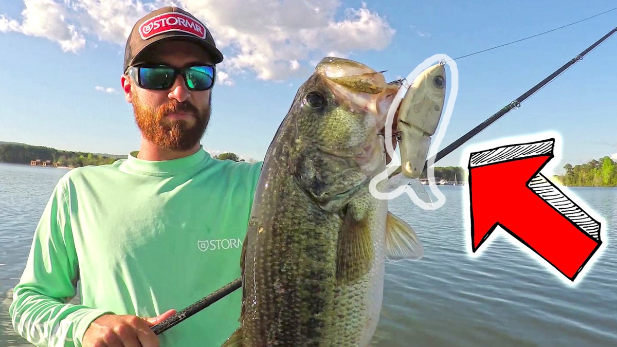 MOST EXPENSIVE SWIMBAIT EVER??? CUSTOM GLIDE BAIT Fishing GUNTERSVILLE ...